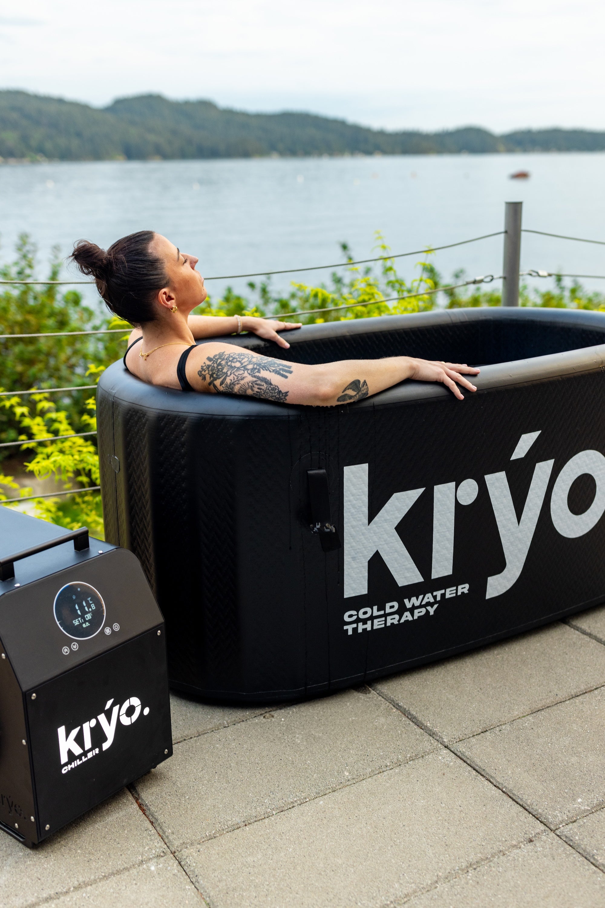 Krýo Cold Water Therapy l The Worlds Coldest Portable Plunge (1.5°C ...
