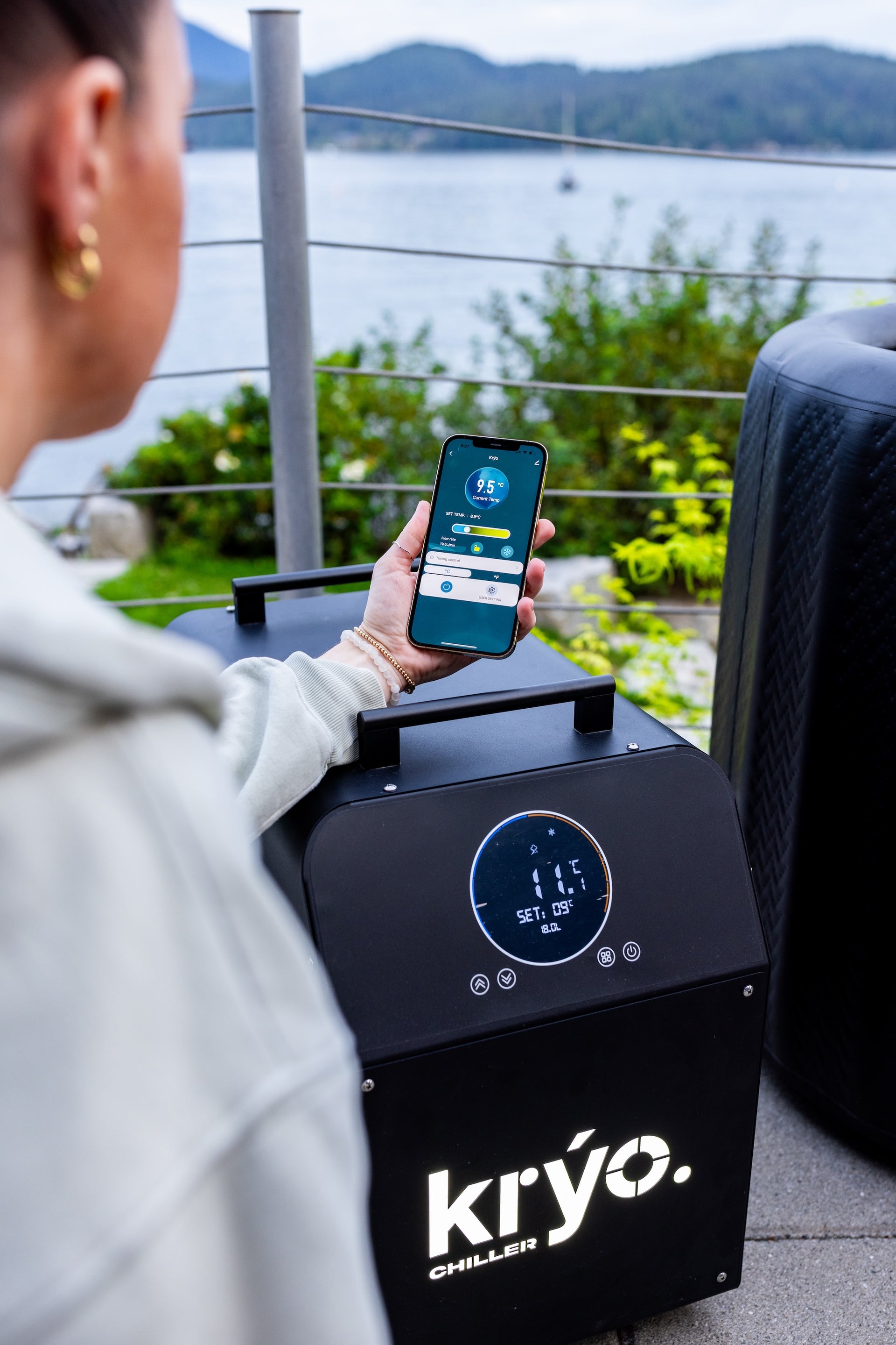 Krýo Cold Water Therapy l The Worlds Coldest Portable Plunge (1.5°C ...